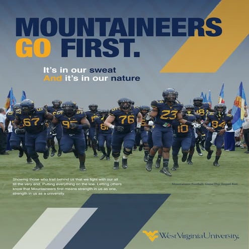 WVU Brand Poster by Natalia Herbert | PDF