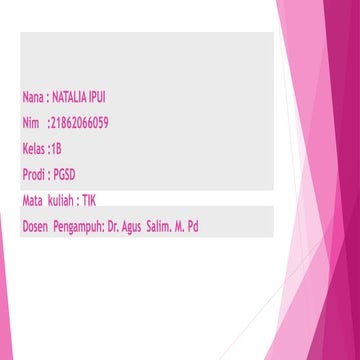 Natalia ipui UTS TIK | PPTX