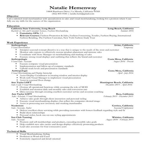 Natalie.hem resume | PDF