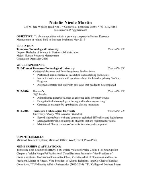 Resume | PDF