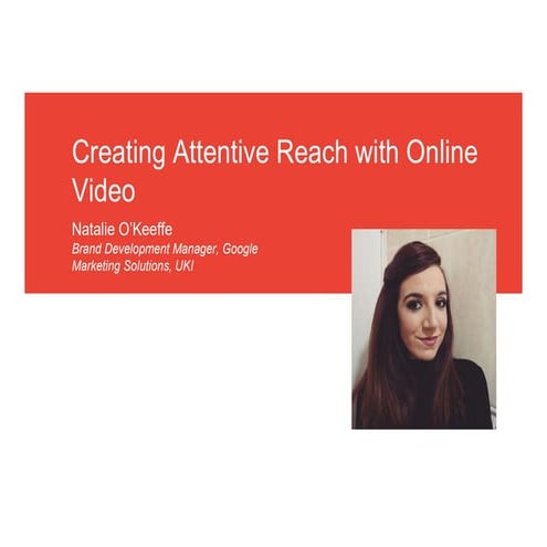 Optimising Video as Part of the Content Marketing Mix - 3XE Digital | PPT