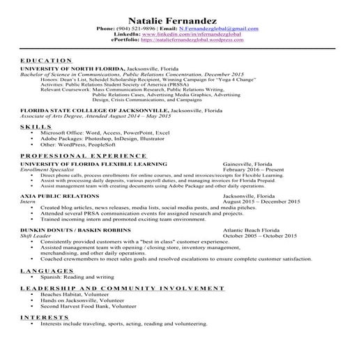 Resume | DOC
