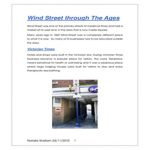 Wind Street | PDF