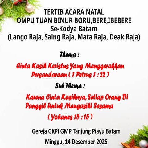 Tertib acara perayaan_natal_bersama_tema | DOCX
