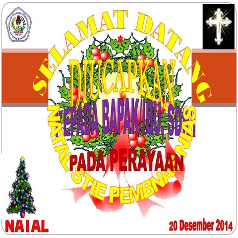 ppt natal tahun baru 2014 meriah dan bahagia | PPT