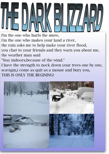 Callum's hurricane poem | PDF | Weather | Science