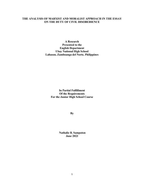 Research methodology | PDF