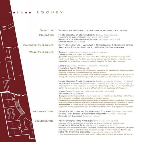 Nathan Rooney Resume | PDF