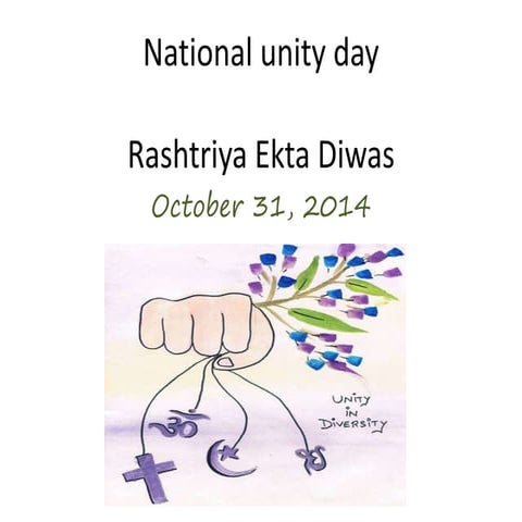 Natinal unity day | PPTX