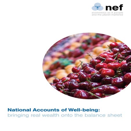 National Accounts of Well-being | PDF