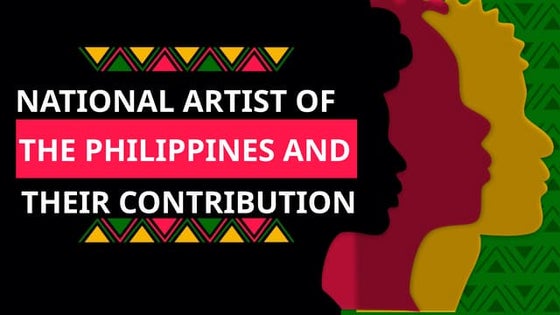 Q1 Contemporary Art Forms Filipino Artists’ Roles and their ...