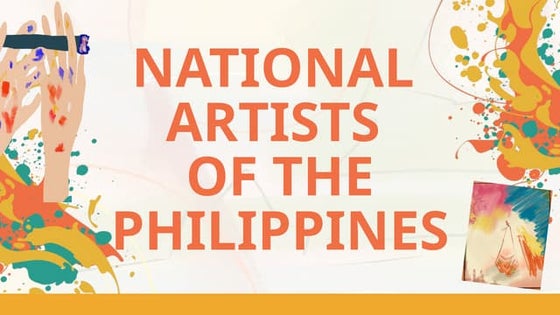 NATIONAL-ARTISTS-FOR-LITERATURE PowerPoint | PPTX | Books and Literature