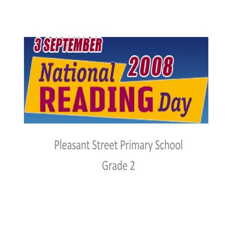 national reading day | PPT