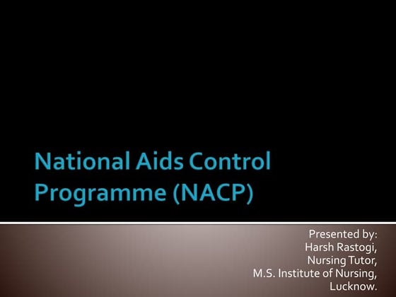 National Leprosy Eradication Programme (NLEP) | PPT