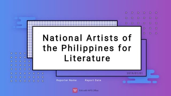 The literature of national capital region (introduction) | PPT