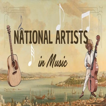 National Artists in Music for Contemporary Philippine Arts | PDF