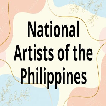 The national artist of the philippines.pptx