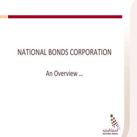 National Bonds Corporation | PPT