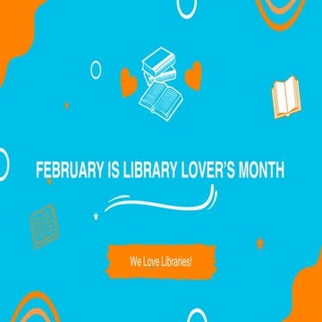 Celebrate National Library Lovers Month with TechSoup! We love ...