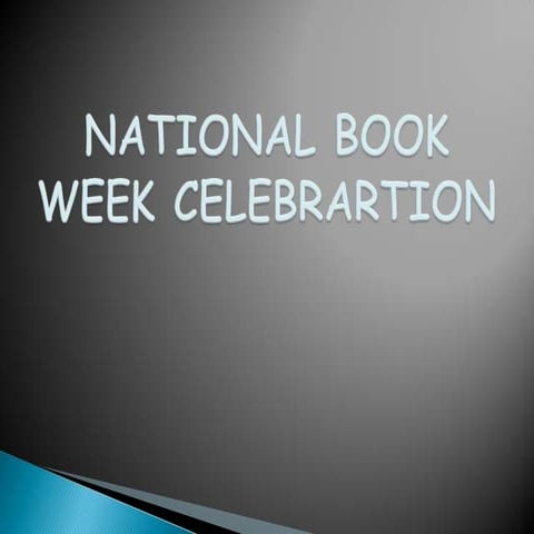 National book week celebrartion | PPTX