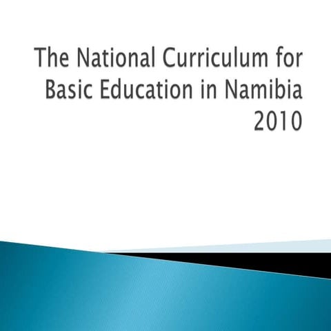 NBC(National Broad Curriculum) | PPTX | Education