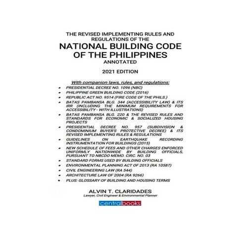 The Revised Implementing Rules and Regulations of the National Building ...