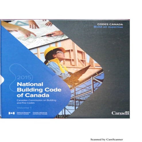 Canadian National building Code 2015 | PDF
