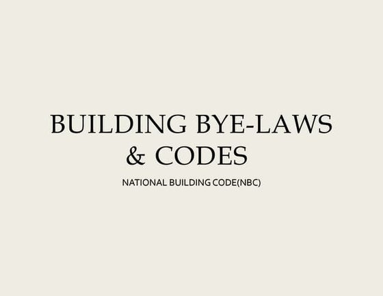 Classification of Buildings as per National Building Code of India (NBC ...
