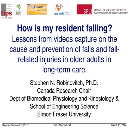 How is my resident falling? | PPT