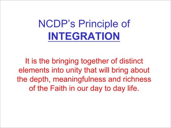 Catechetical Program Basic content Chapter V NCDP | PPTX | Christianity | Religion & Spirituality
