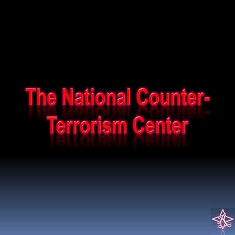 National counter terrorism centre | PPSX