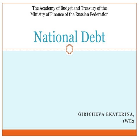 National debt | PPT