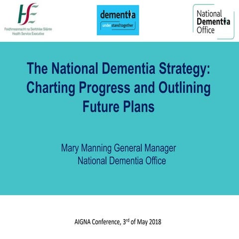 National Dementia Strategy Mary Manning | PDF