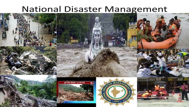 Disaster management framework in India