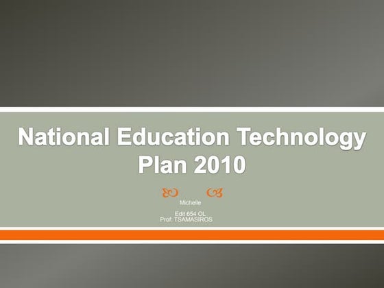 Review of the national education technology plan 2010 (1) | PPT