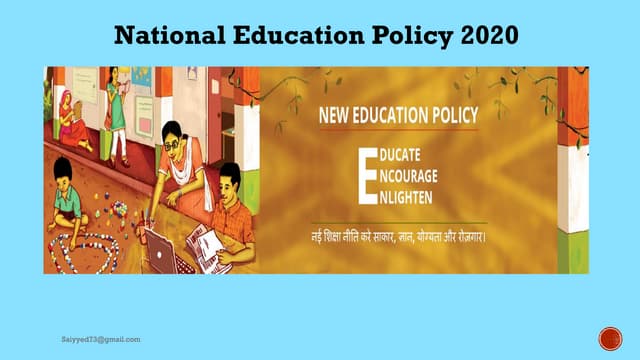 Overview of principles of NEP 2020 | PPTX