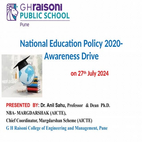 National Education Policy 2020: An Overview | PPTX