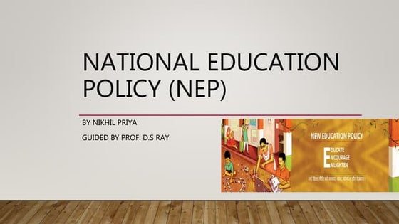 NEP 2020 Policy | PPT