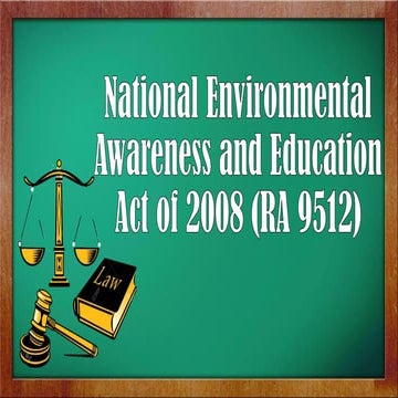 Philippine Republic Act No. 9512