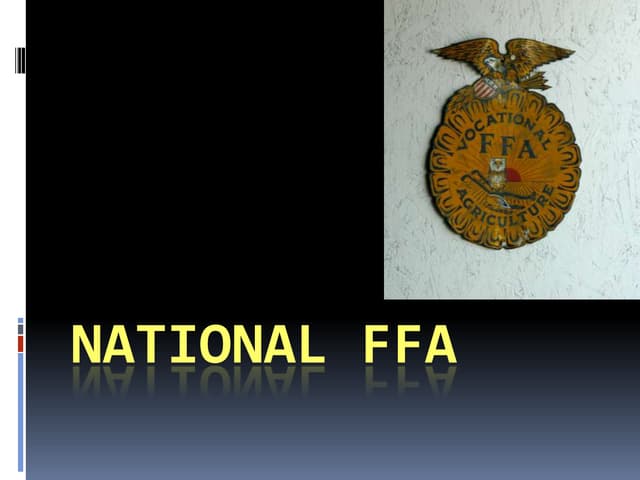 What Is FFA? | PPT