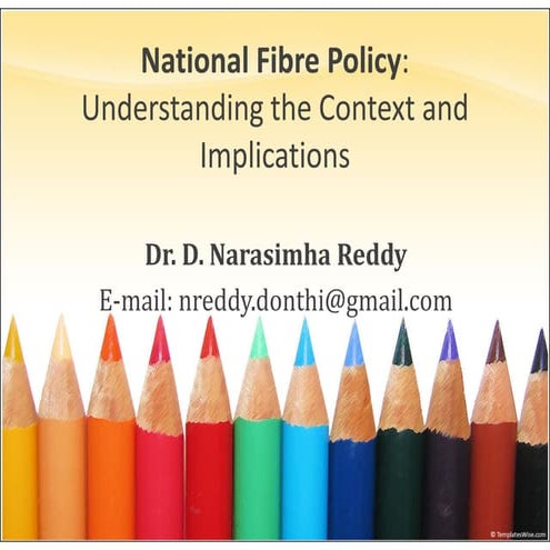 National fibre policy dnr | PDF