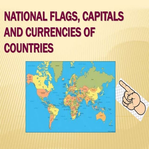 National flags, capitals and currencies of countries | PPTX | Africa ...