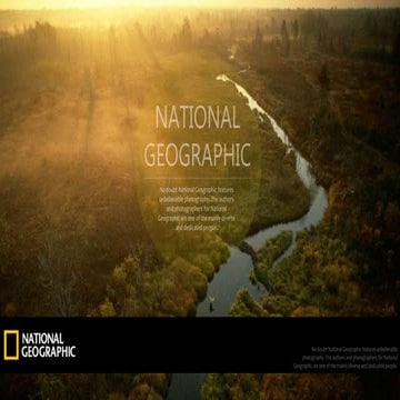 PPT template with big picture (Nationalgeographic) | PPTX
