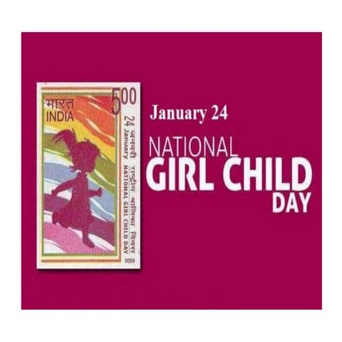 National girl child day 24th January | PPTX