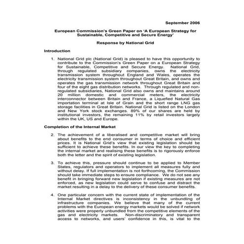 National Grid Pdf