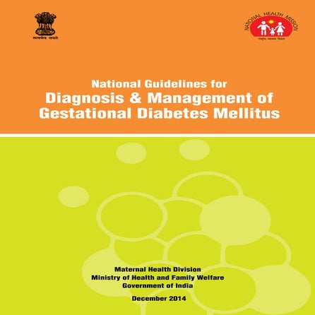 National Guidelines for Diagnosis & Management of Gestational Diabetes ...