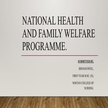 National Health and Family welfare programmes.pptx