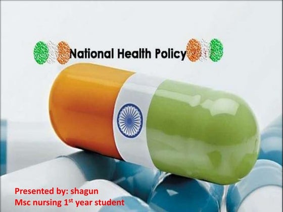 National Health Policy of Nepal 2076 (ENGLISH) | PPT