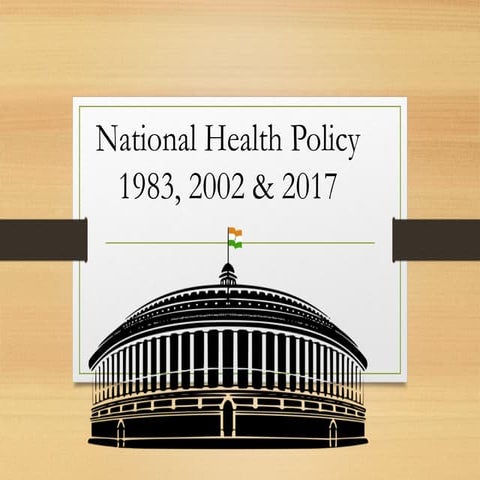 National health policy | PPTX