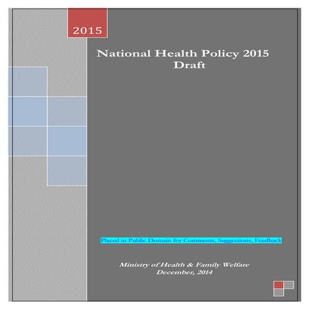 National health policy_2017 | PDF